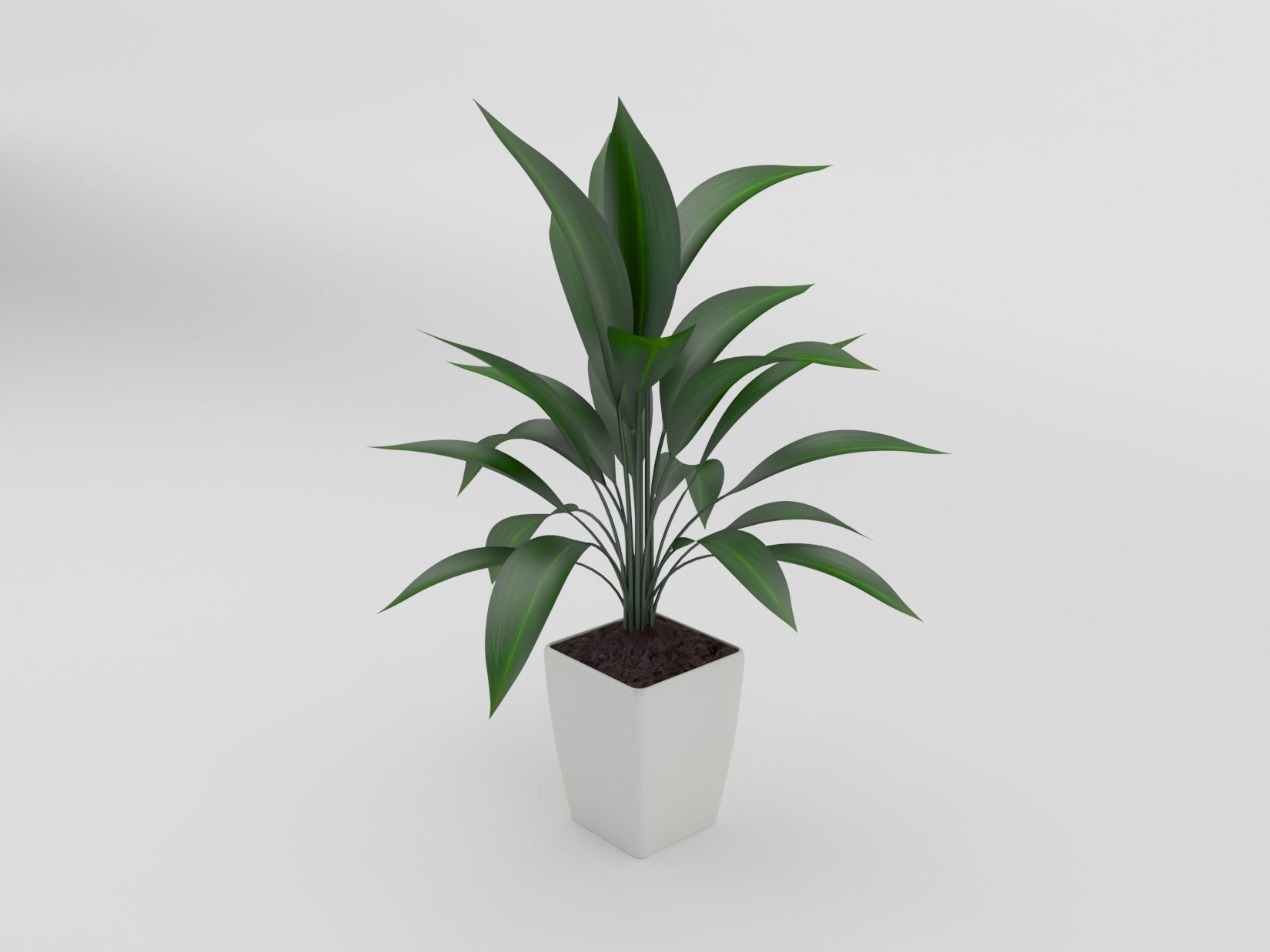 Green Potted Plant 3d Model free 3D model | CGTrader