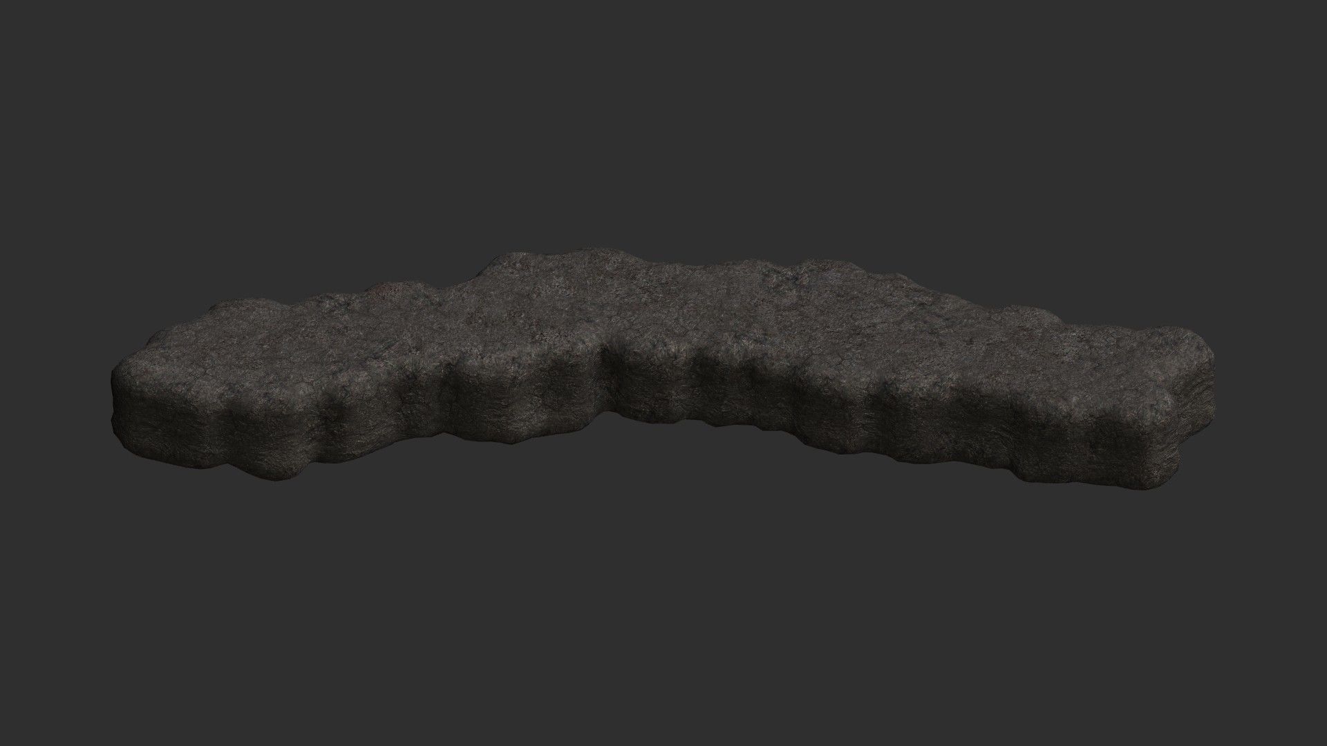 Rock Walkway 3 - Base free VR / AR / low-poly 3D model | CGTrader