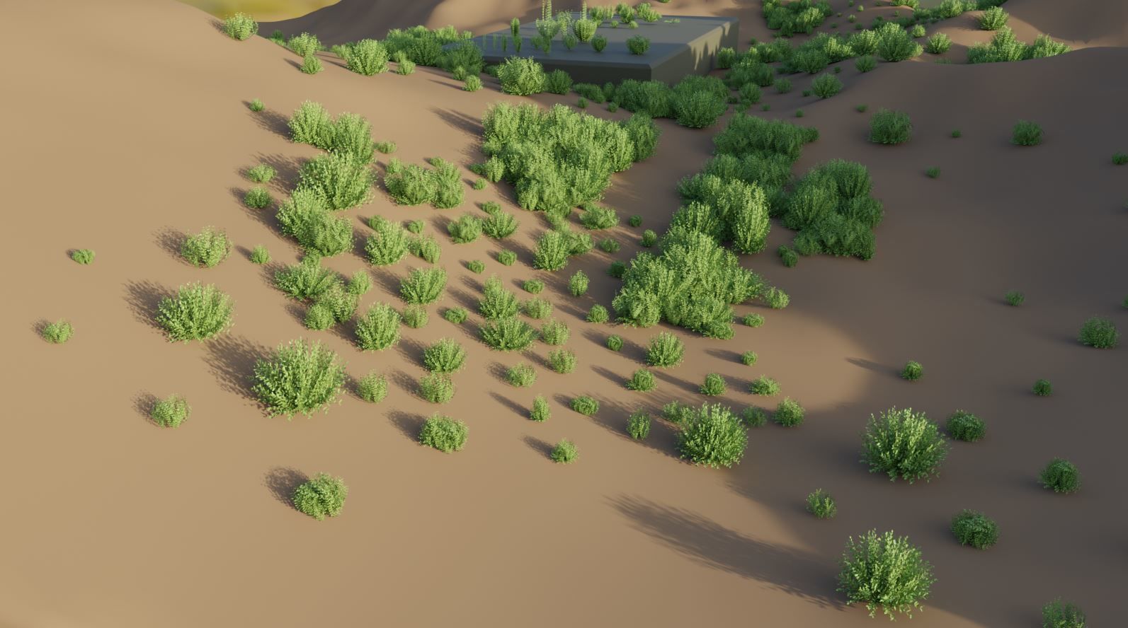 3D Model Collection Hedges Shrubs Bushes and Garden Plants Vol 1 VR ...