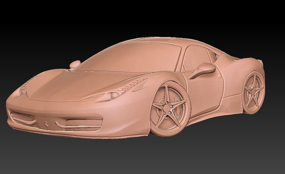 Ferrari 3D Model 3D model 3D printable | CGTrader