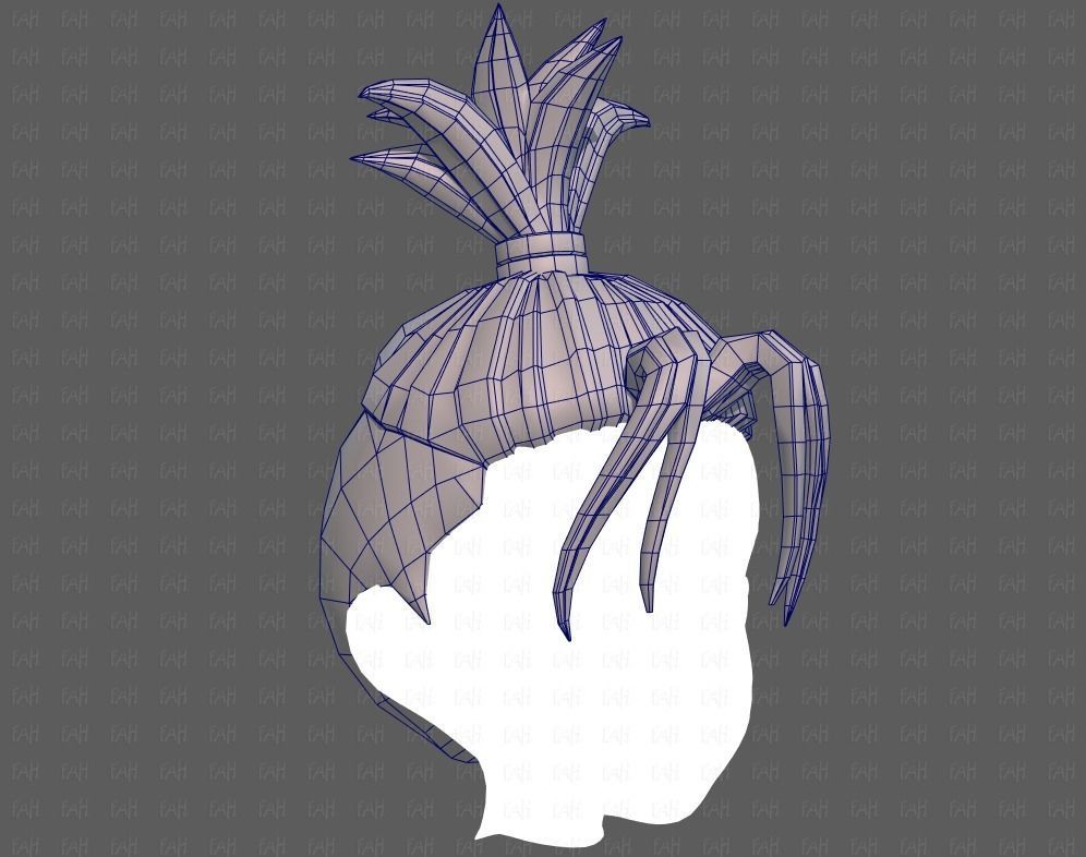 3D model Base Hair for Boy V54 VR / AR / low-poly | CGTrader