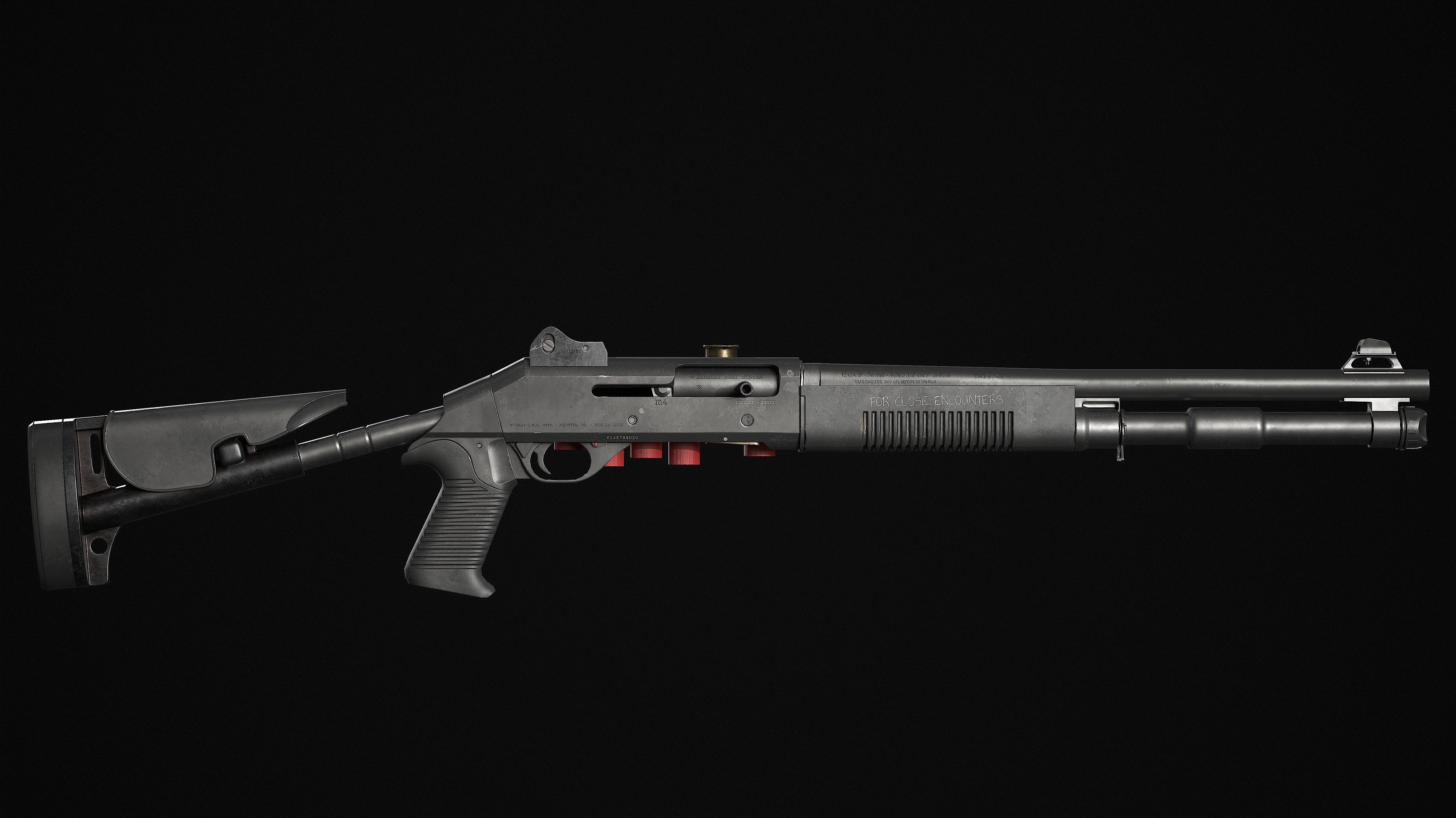 3D model Benelli M4 Shotgun VR / AR / low-poly | CGTrader