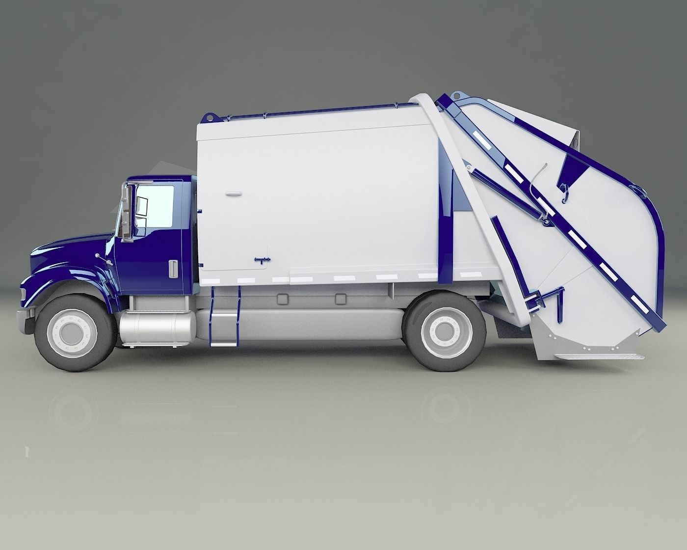 3D model Garbage Truck 3D model VR / AR / low-poly | CGTrader