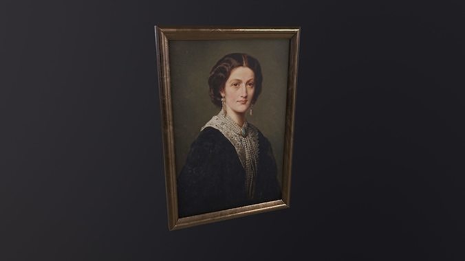 3D model Old Portrait 3D Model VR / AR / low-poly | CGTrader