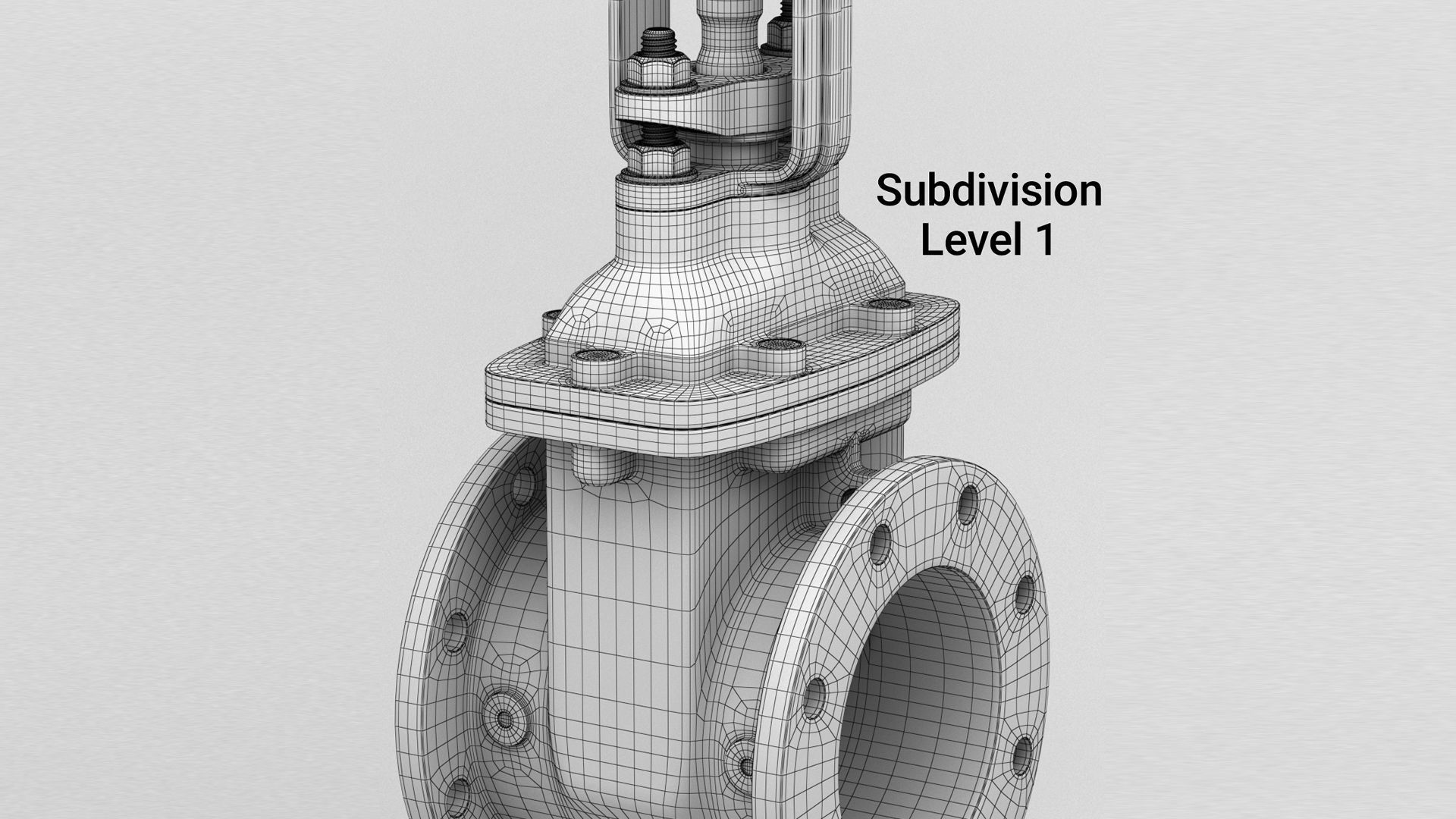 3D model Gate Valve VR / AR / low-poly | CGTrader