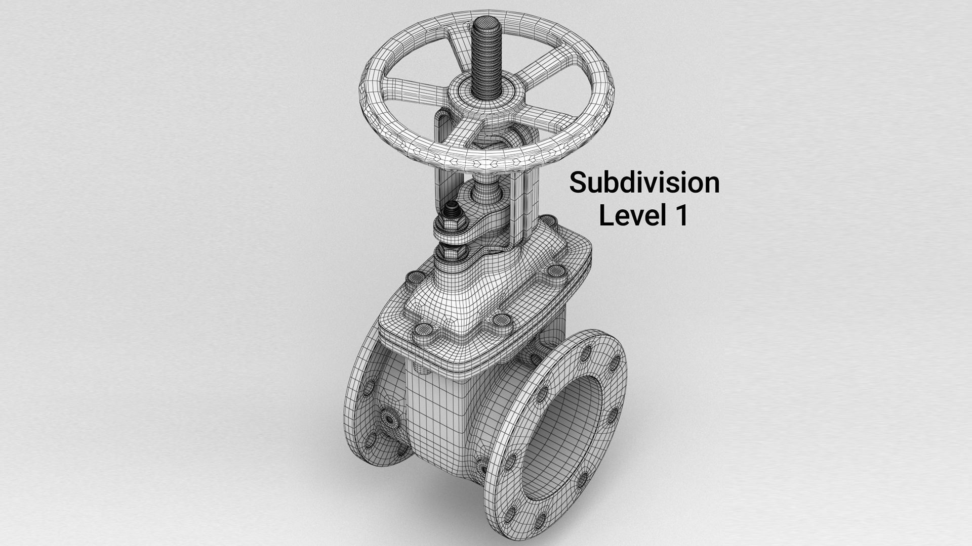 3D model Gate Valve VR / AR / low-poly | CGTrader
