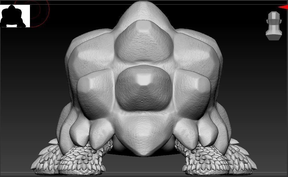 Green Sea Turtle 3DPrintable 3D print model 3D model 3D printable ...