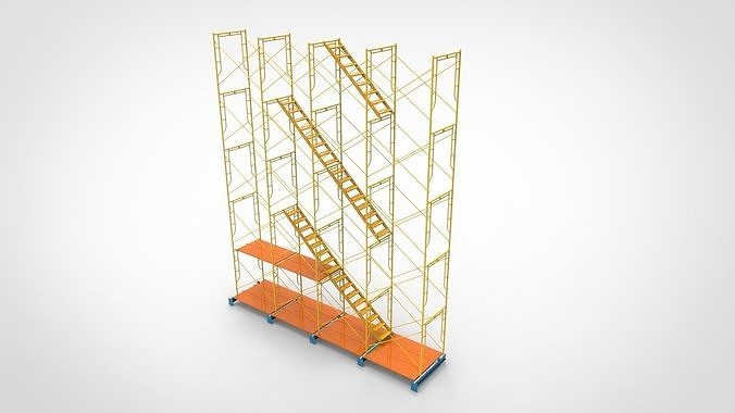 Scaffolding 3D model | CGTrader