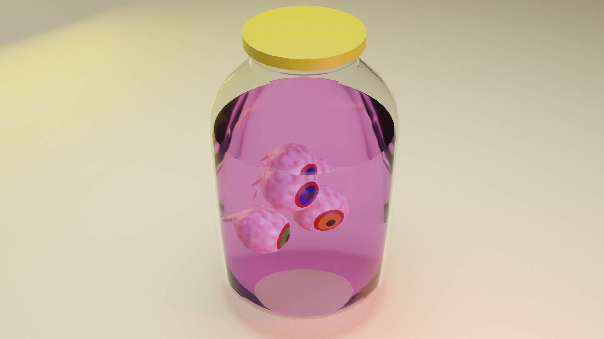 3D model Body parts in a jar Pak 4 models VR / AR / low-poly | CGTrader
