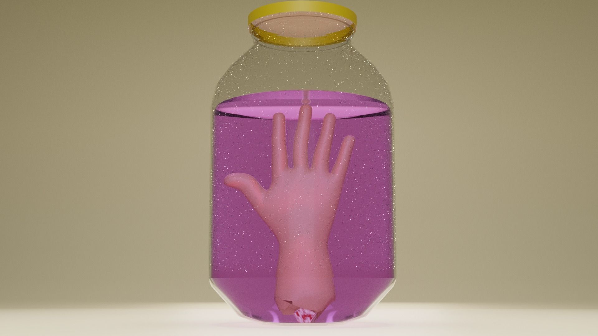 3D model Body parts in a jar Pak 4 models VR / AR / low-poly | CGTrader
