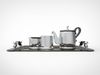 Kitchen tea set tools 3D model | CGTrader