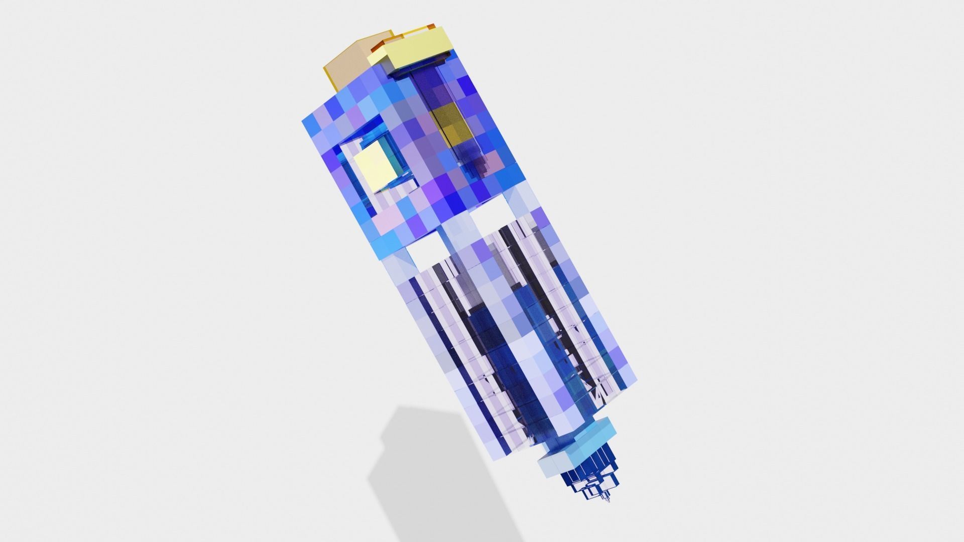3D model 3D wizard pen - Blender VR / AR / low-poly | CGTrader