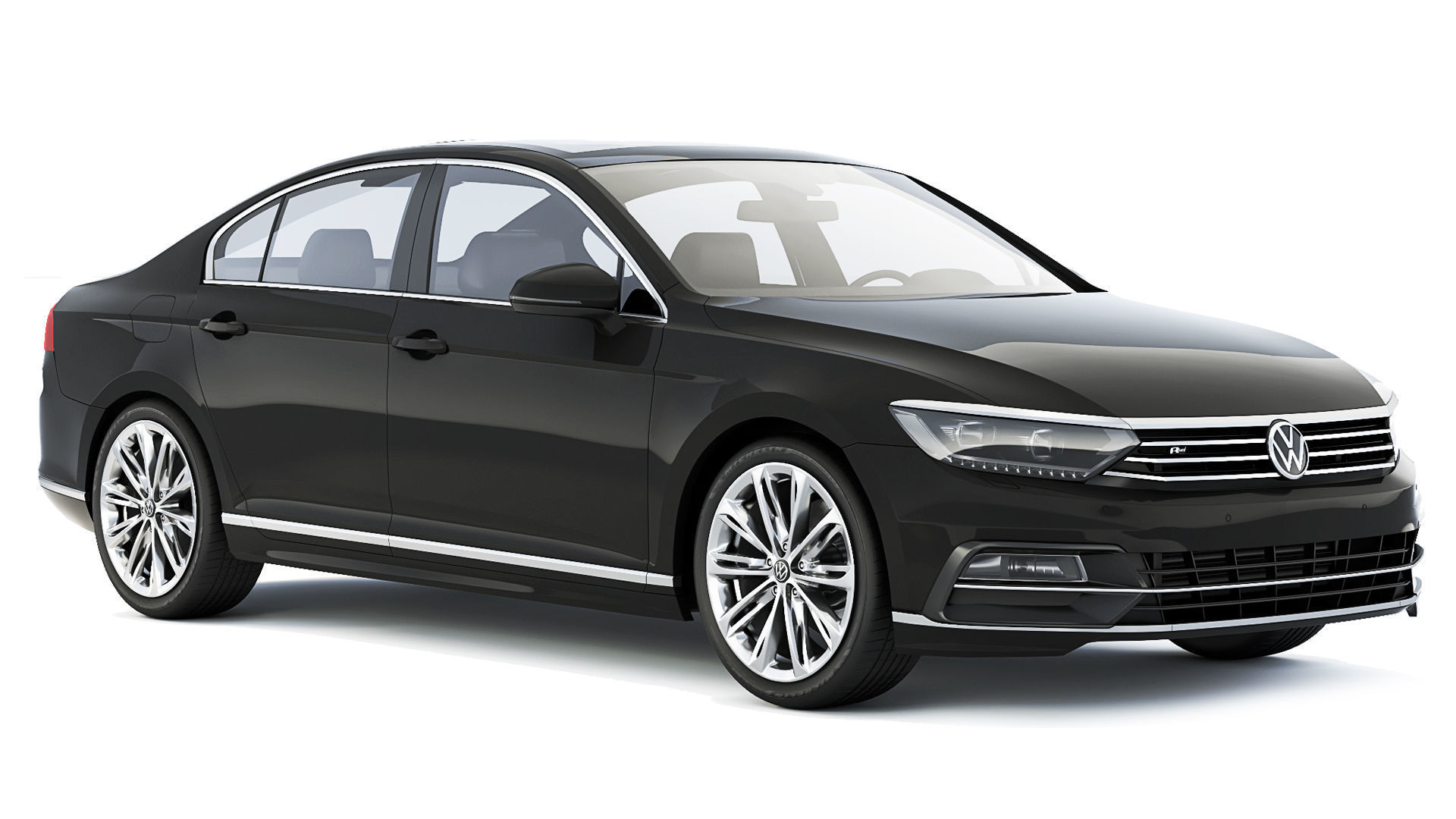 Volkswagen Passat B8 R-Line 2018 3D model | CGTrader
