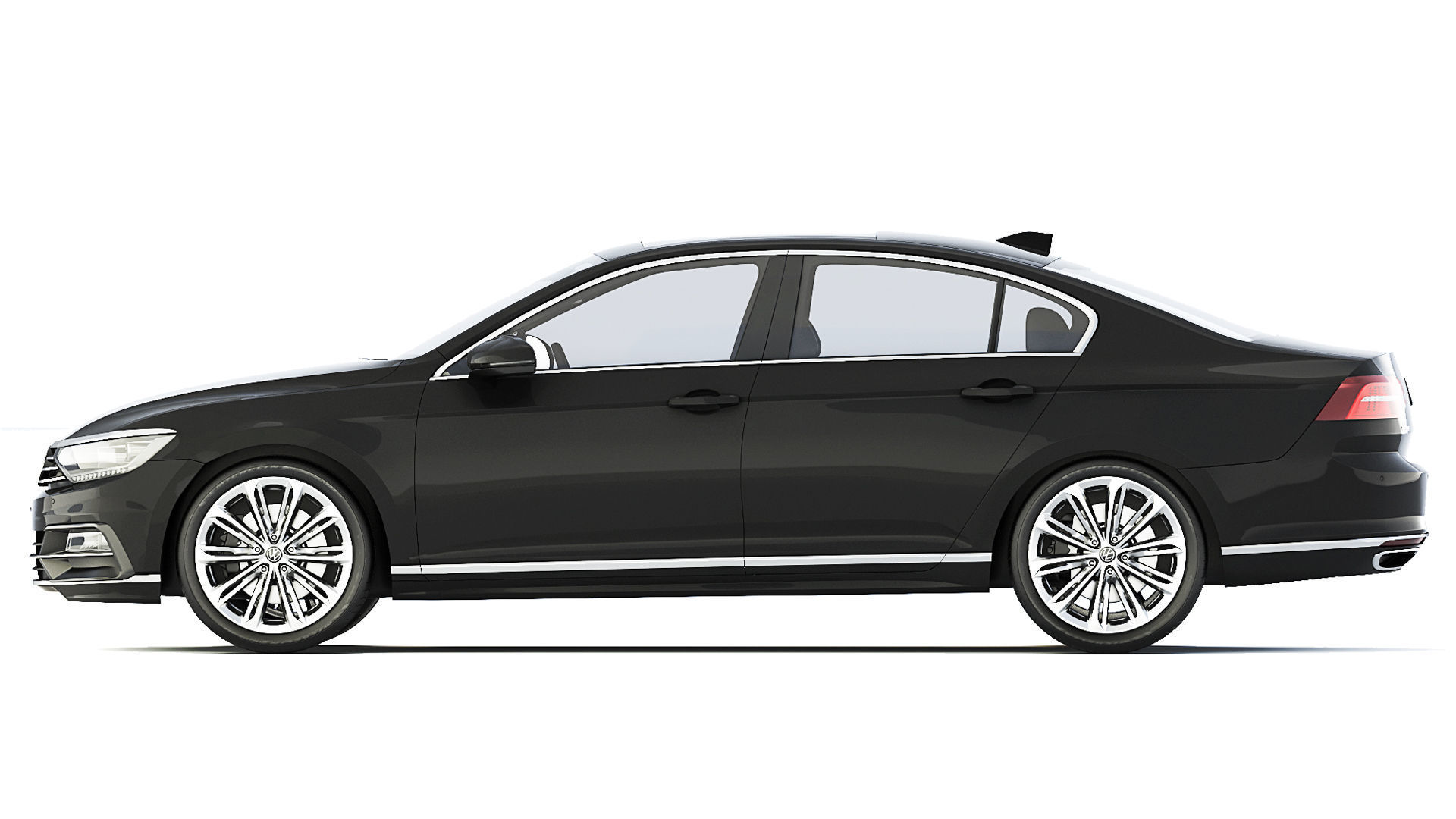 Volkswagen Passat B8 R-Line 2018 3D model | CGTrader