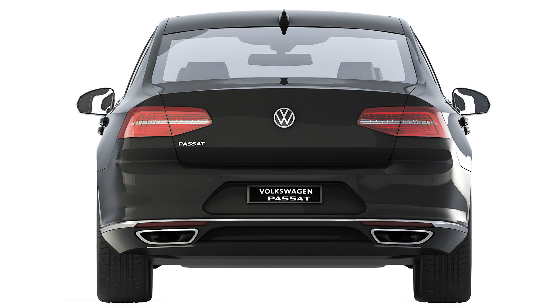 Volkswagen Passat B8 R-Line 2018 3D model | CGTrader