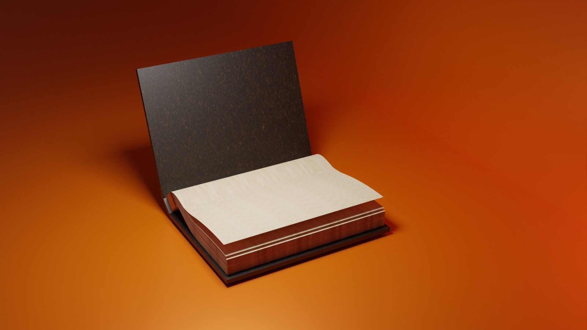 Animated Old Thick Book 3D model animated | CGTrader