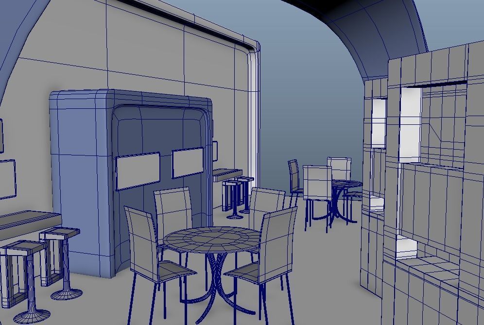 3d booth model 3D model | CGTrader