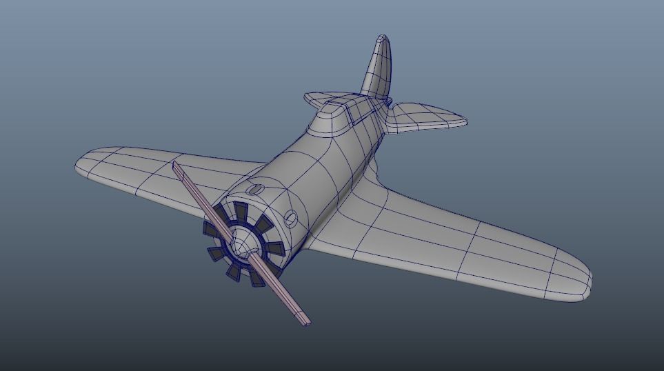 3d plane i-16 model 3D model | CGTrader