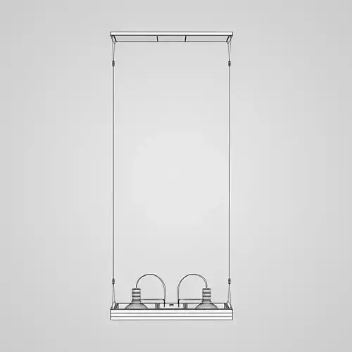 Hanging Halogen Lamps 14 3D model | CGTrader