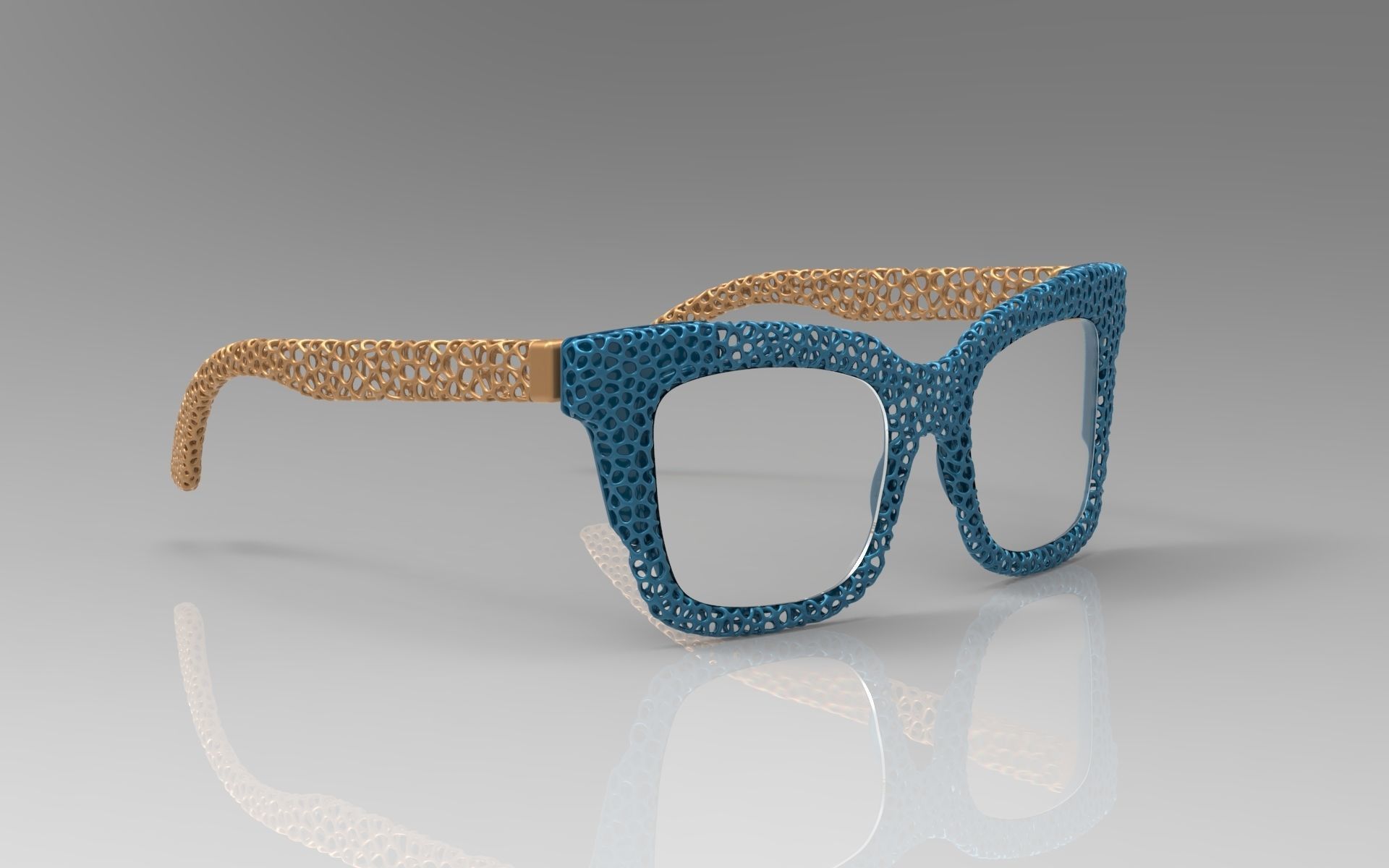 3d print glasses 3D model 3D printable | CGTrader