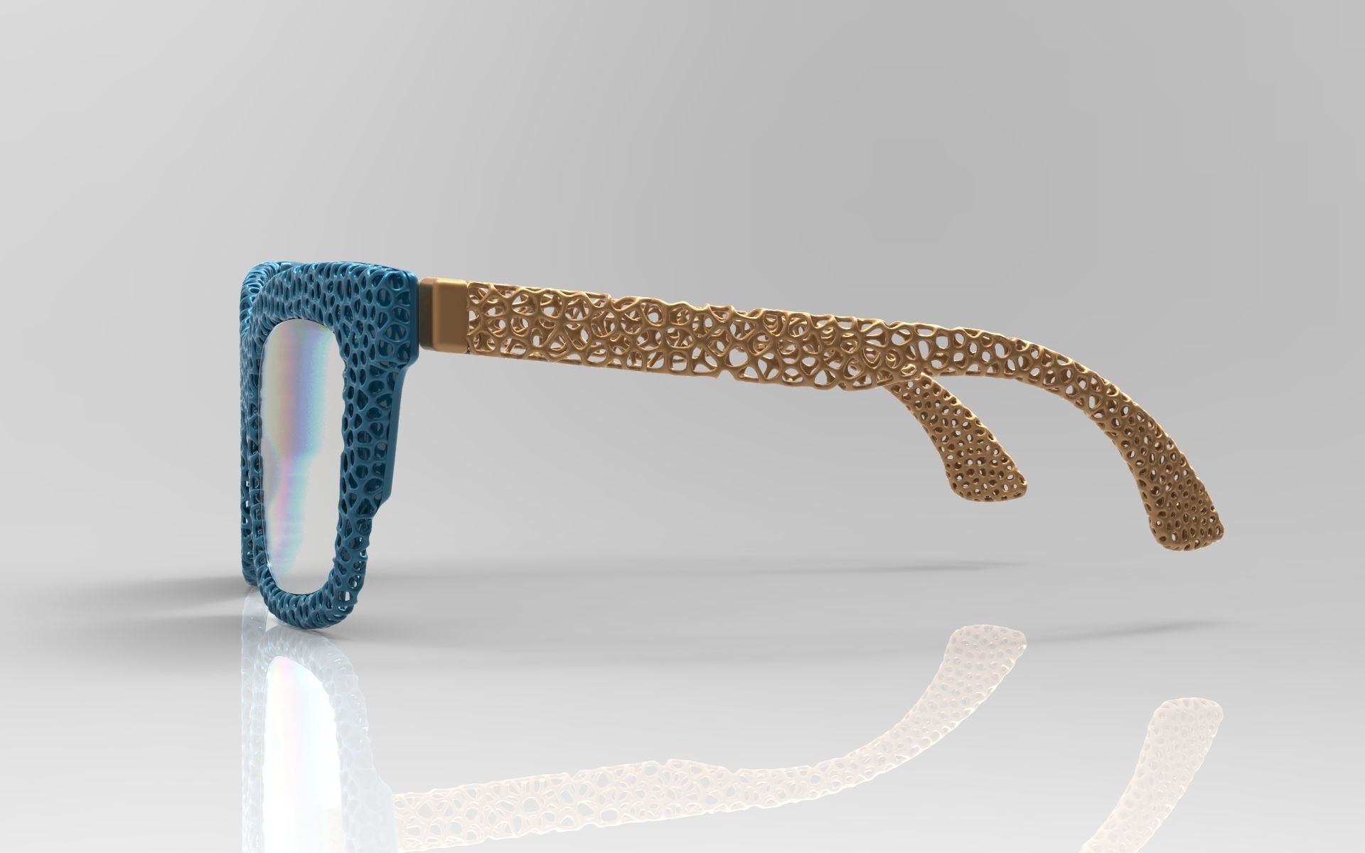3d print glasses 3D model 3D printable | CGTrader