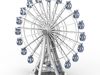 Ferris wheel miniature 3D model 3D printable | CGTrader