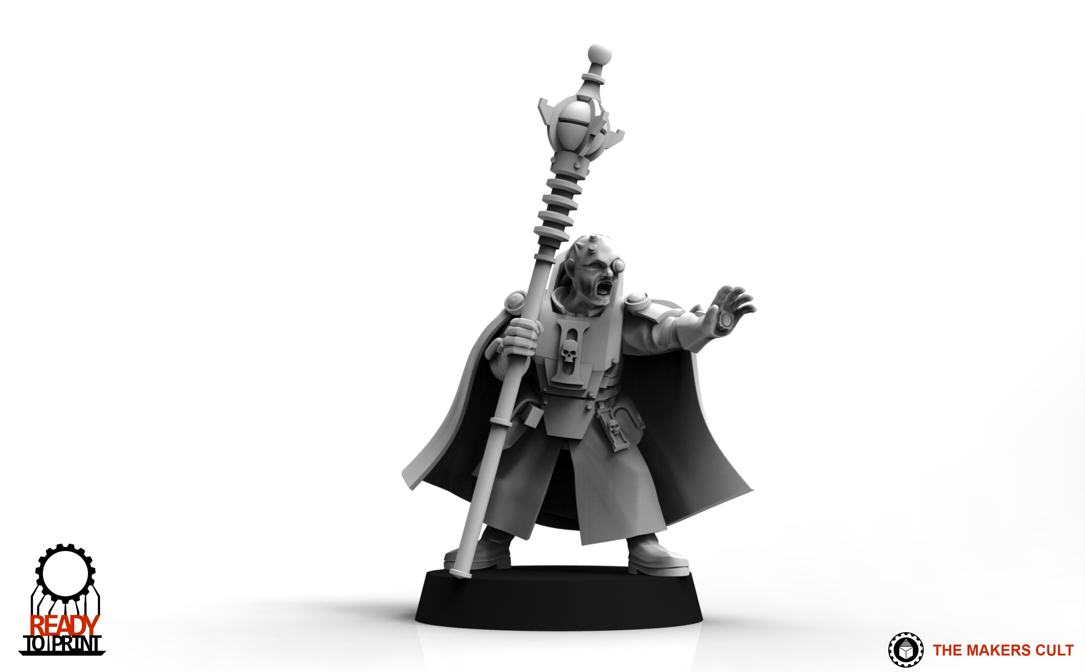 Universal Guard - Psyker 3D model 3D printable | CGTrader