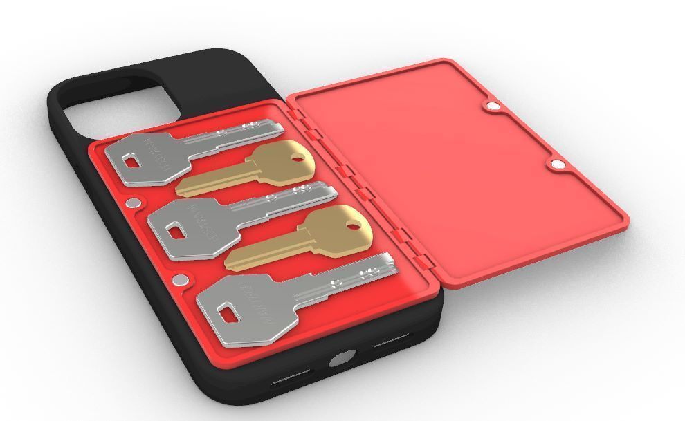 Case Key 3D model 3D printable | CGTrader