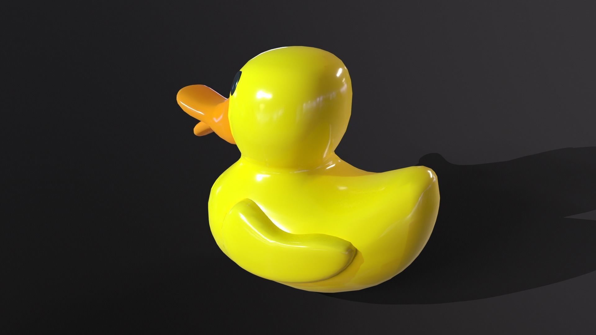 3D model Rubber Duck VR / AR / low-poly | CGTrader