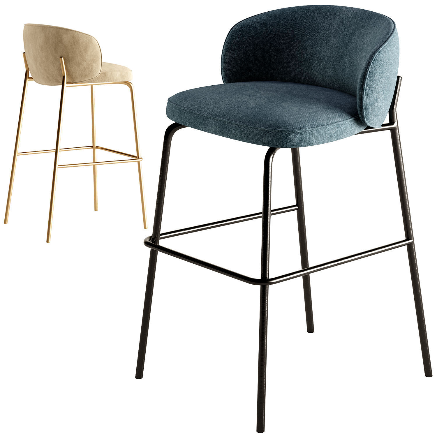 BoConcept Princeton Barstool 3D model | CGTrader