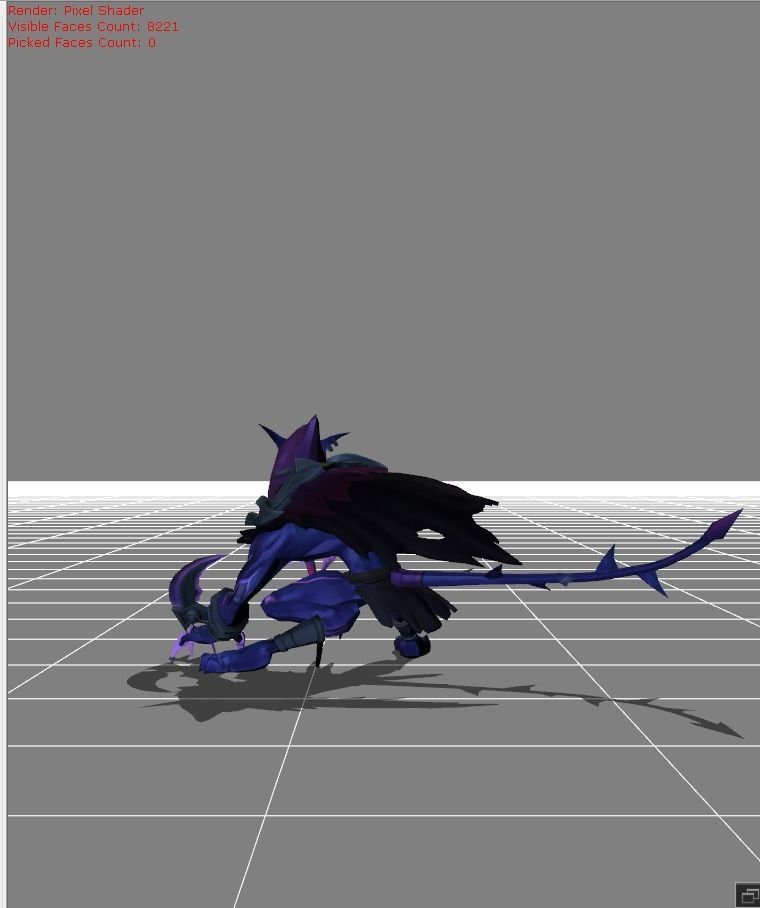 3D model Helcurt Shadowbringer VR / AR / low-poly | CGTrader