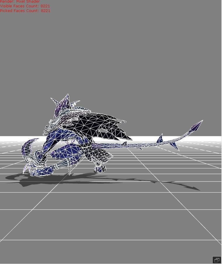 3D model Helcurt Shadowbringer VR / AR / low-poly | CGTrader