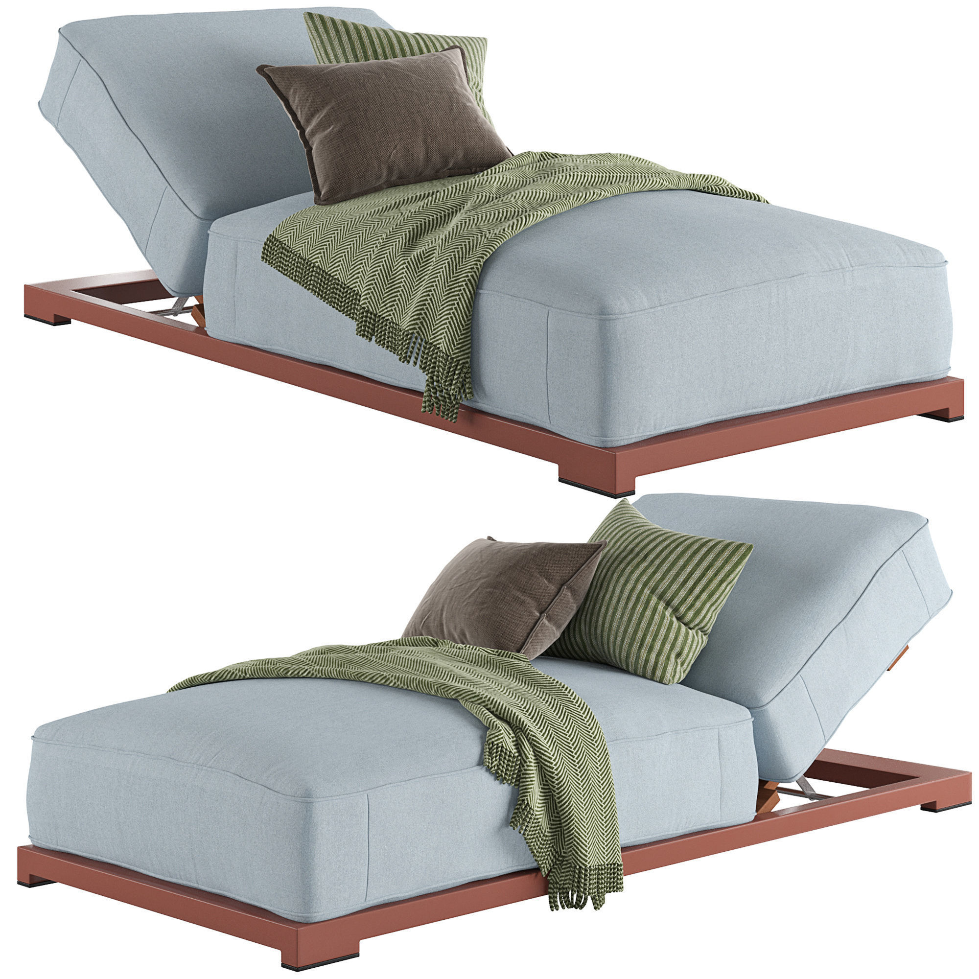 Daybed Milos 3D model | CGTrader