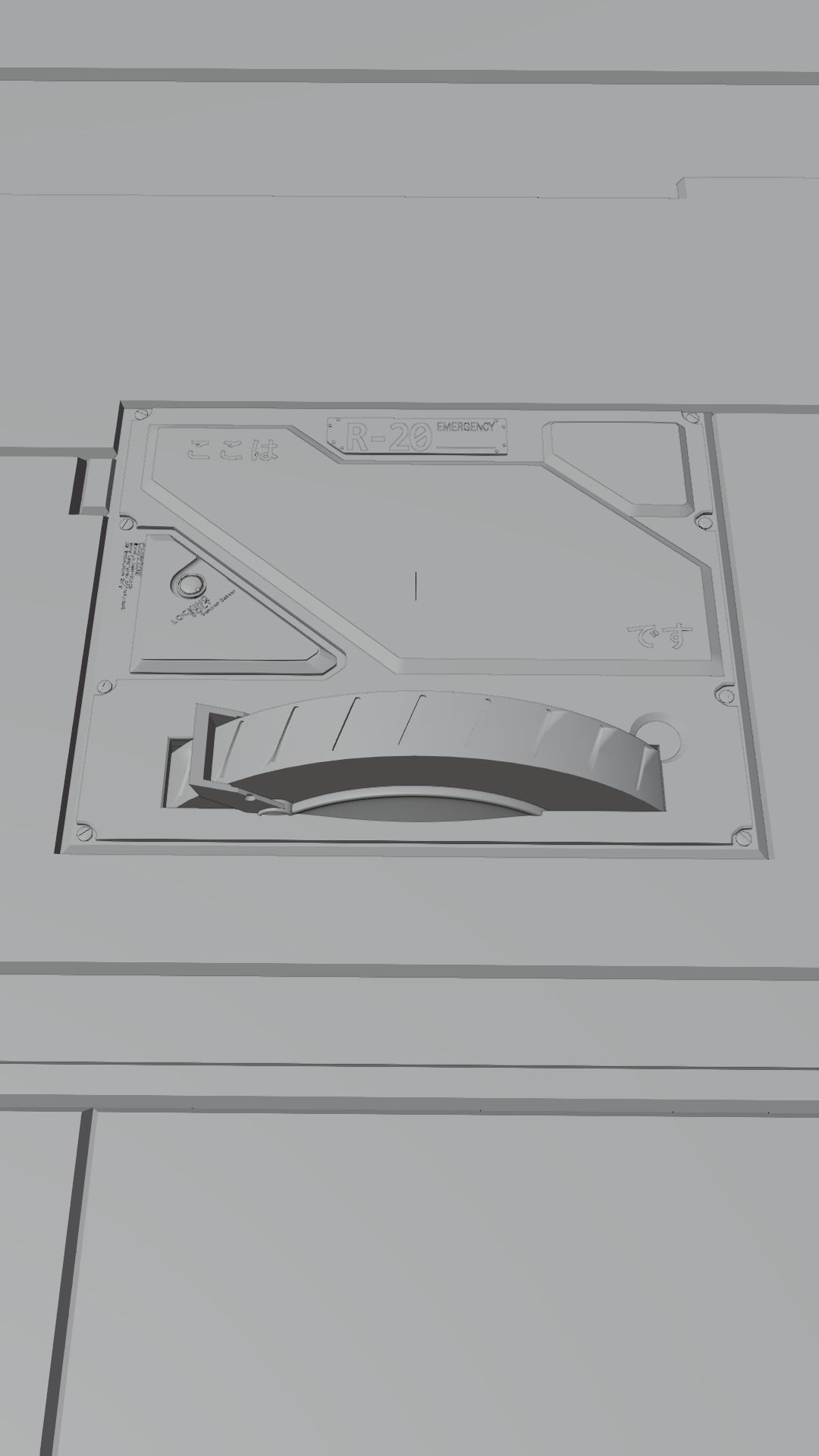 Neon Genesis Evangelion Clock Counter free 3D model | CGTrader
