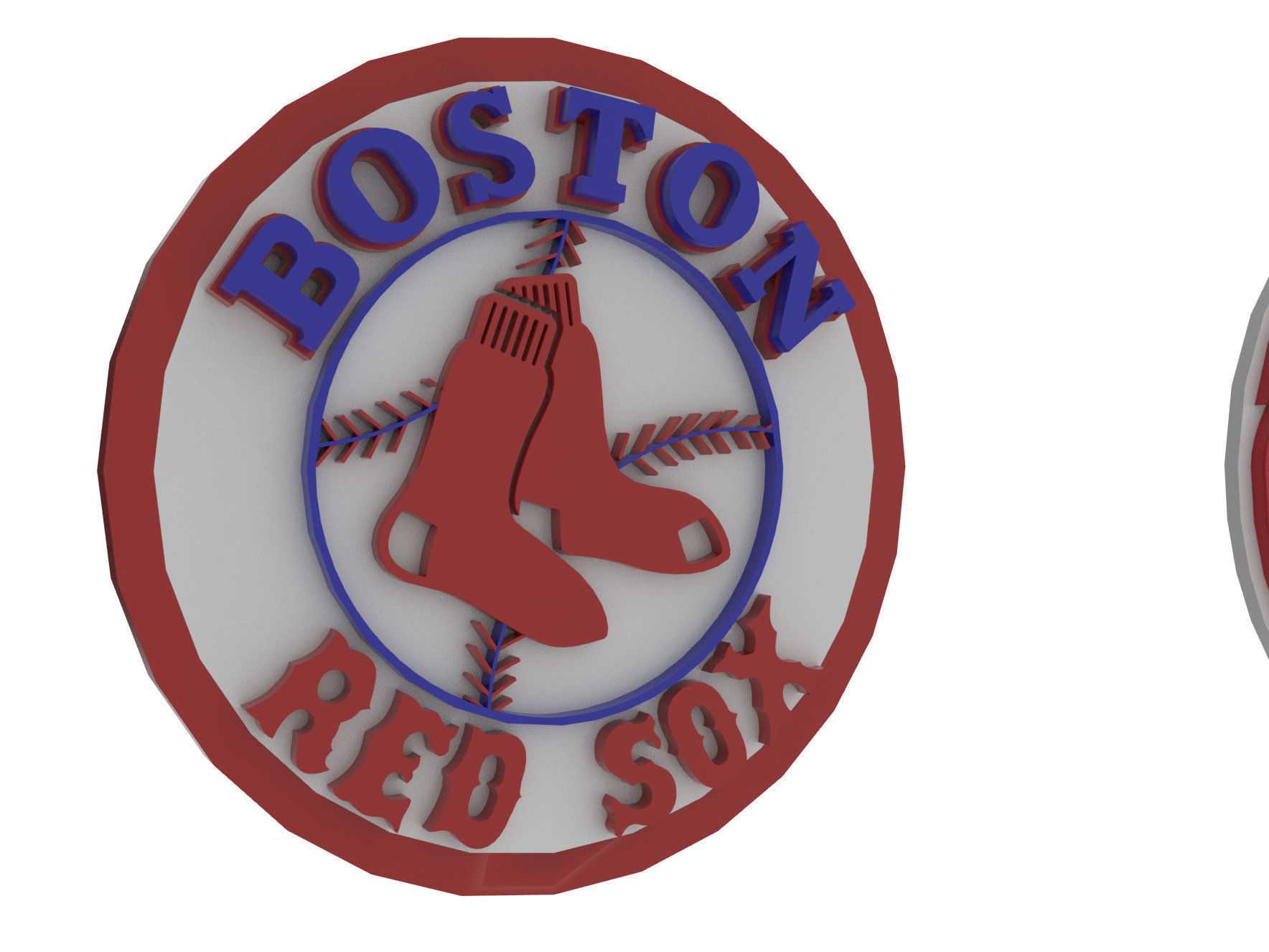 MLB Major League Baseball EVERY TEAMS LOGOS 3D model 3D printable ...