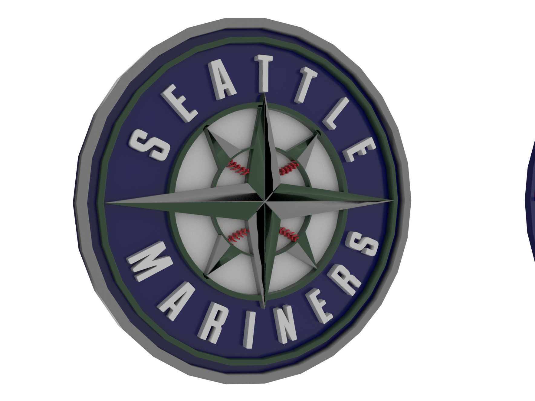 MLB Major League Baseball EVERY TEAMS LOGOS 3D model 3D printable ...