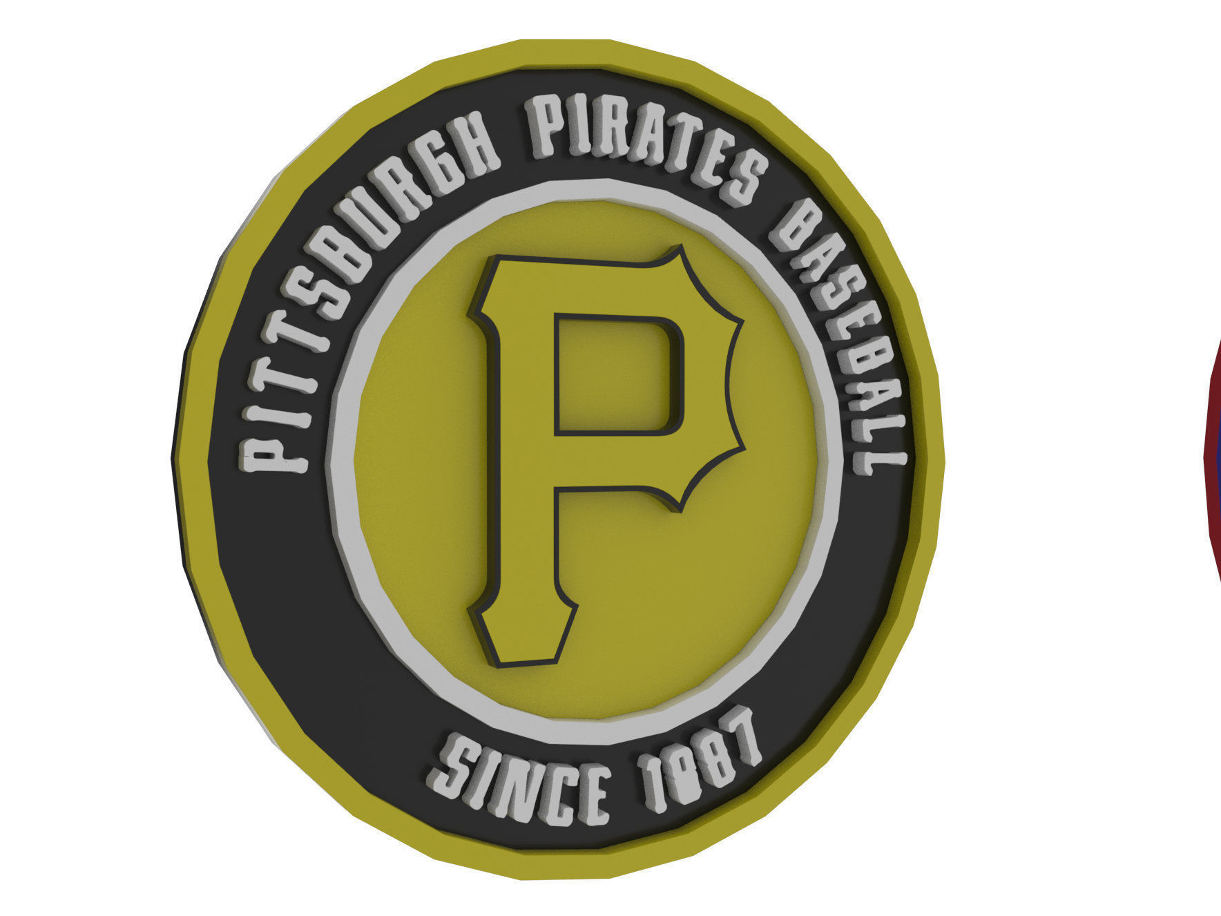 MLB Major League Baseball EVERY TEAMS LOGOS 3D model 3D printable ...