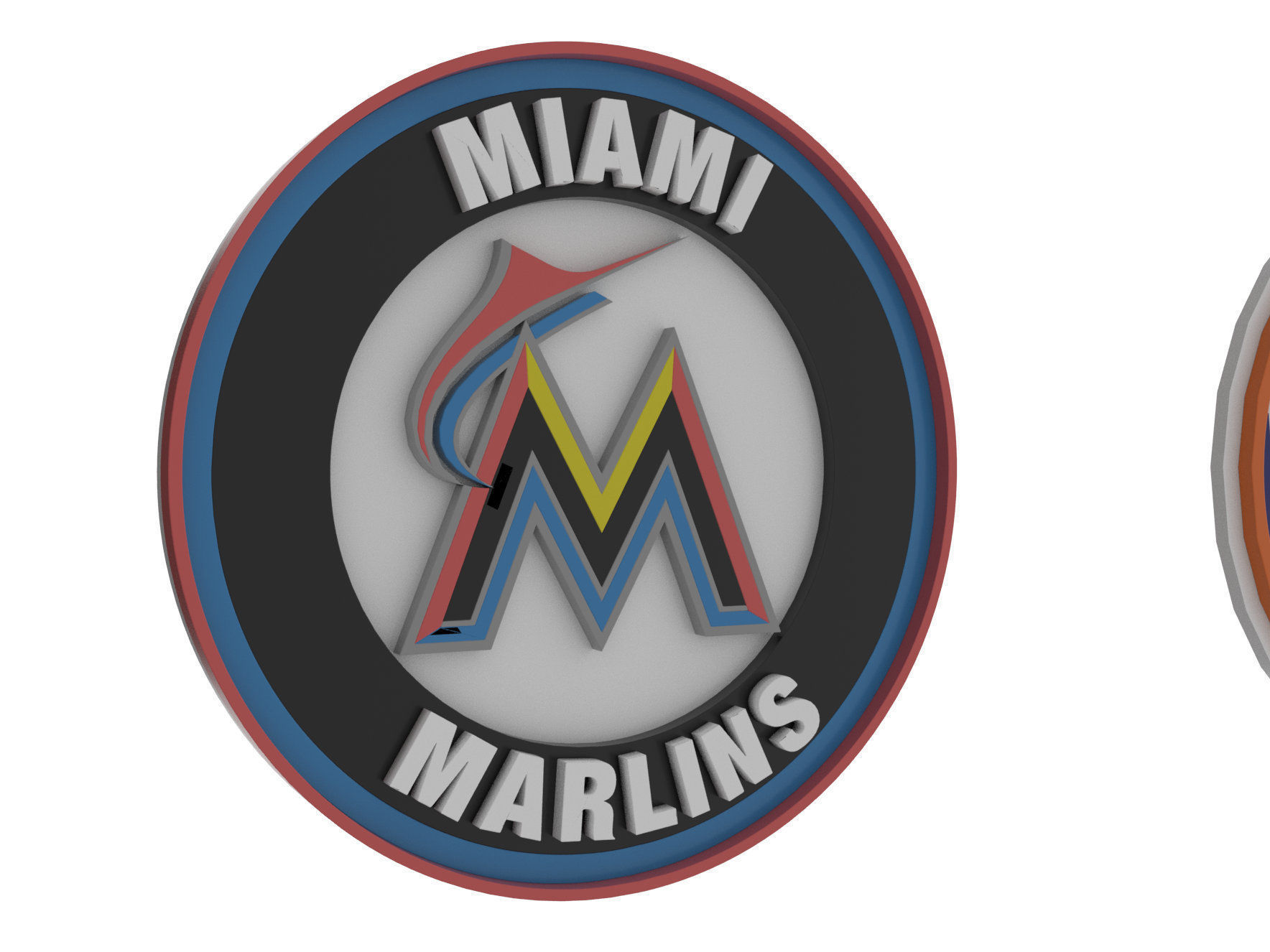 MLB Major League Baseball EVERY TEAMS LOGOS 3D model 3D printable ...