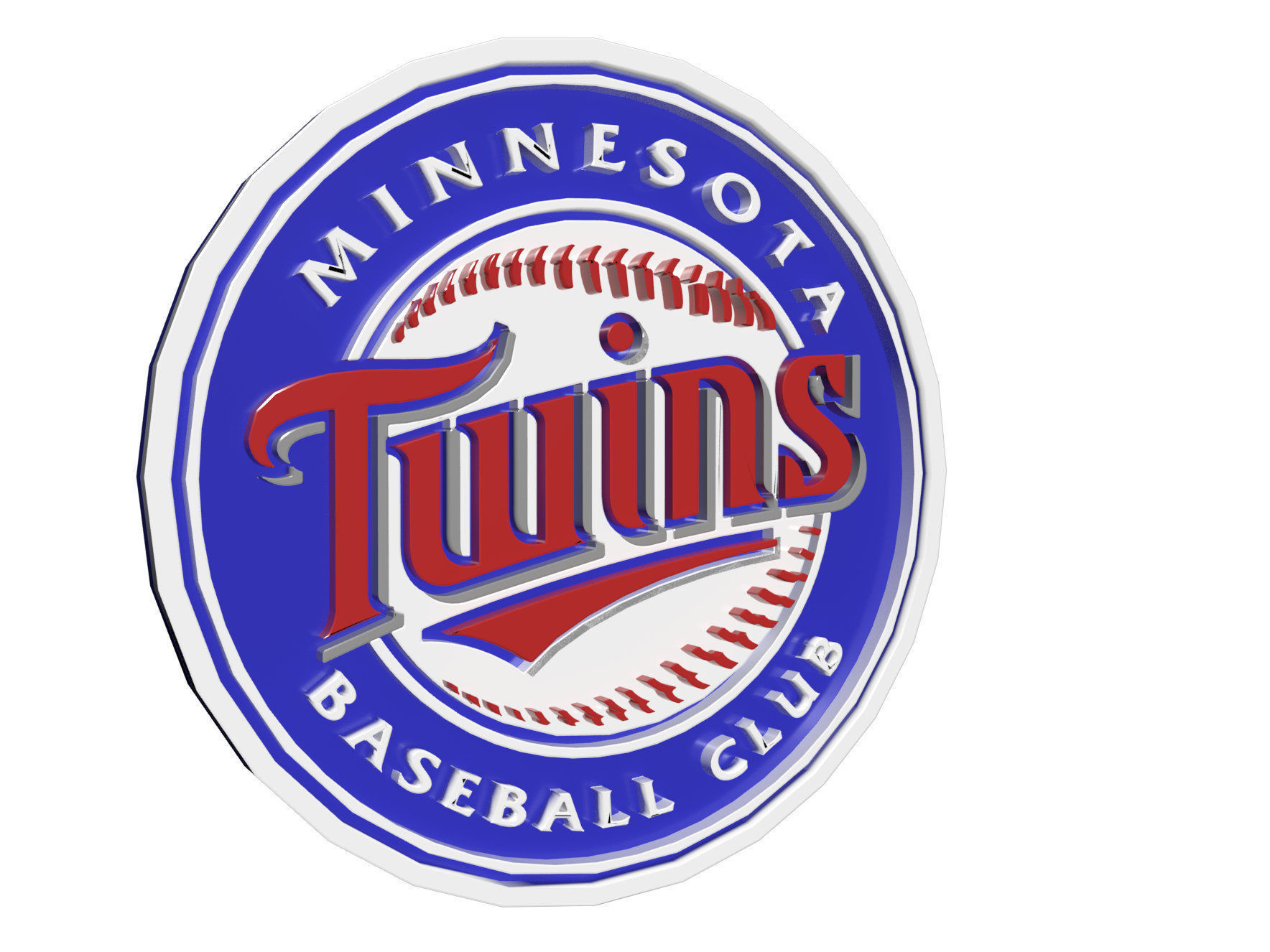 MLB Major League Baseball EVERY TEAMS LOGOS 3D model 3D printable ...