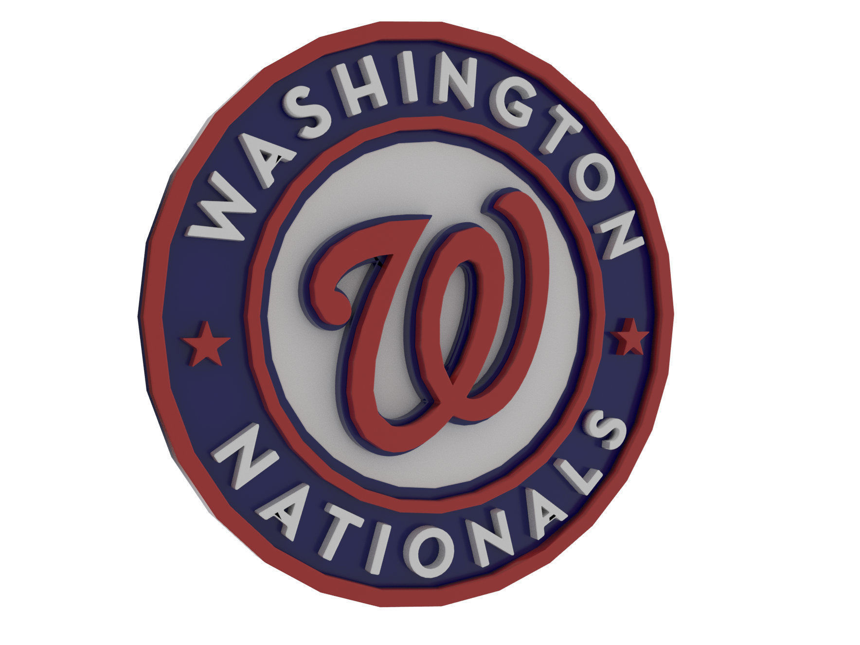 MLB Major League Baseball EVERY TEAMS LOGOS 3D model 3D printable ...