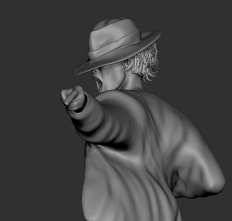 Michael Jackson 3D model 3D printable | CGTrader