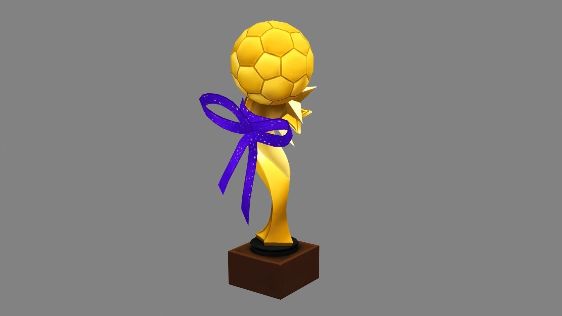 3D model DIY Football Trophy - FIFA World Cup Trophy VR / AR / low-poly ...