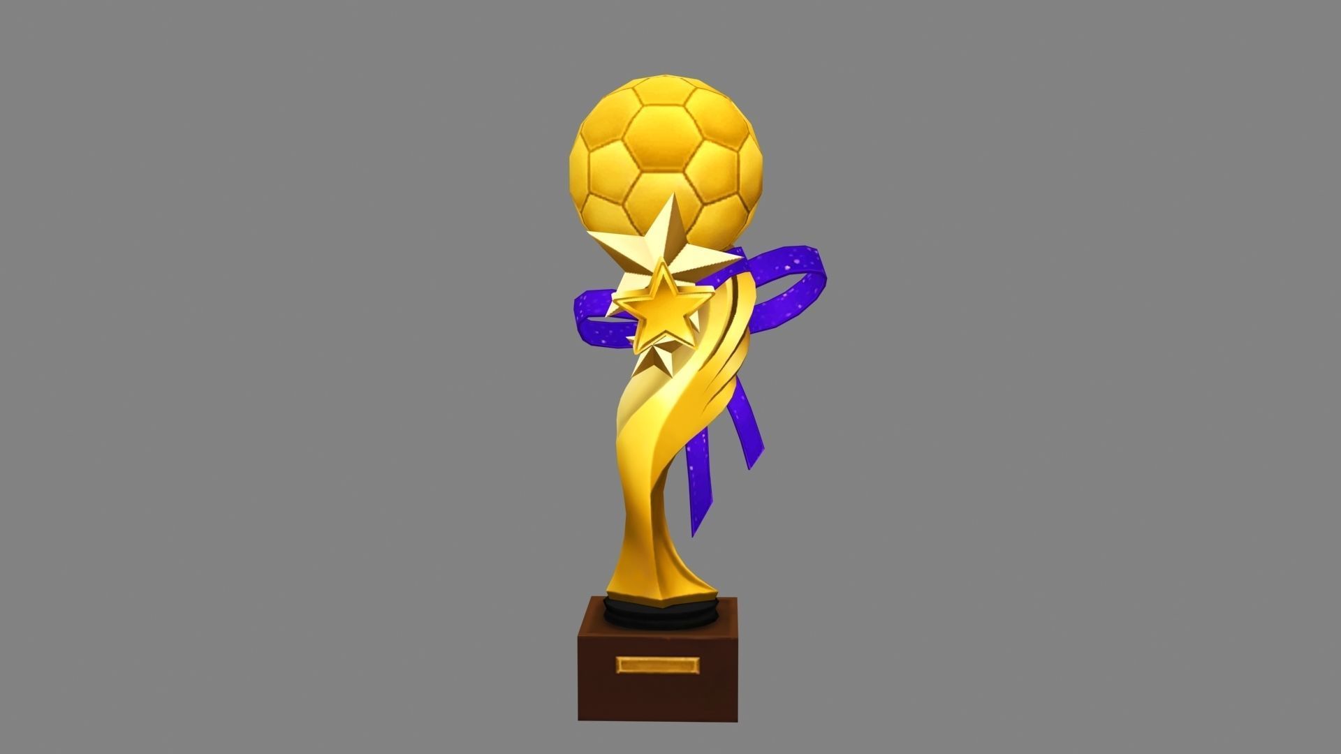 3D model DIY Football Trophy - FIFA World Cup Trophy VR / AR / low-poly ...