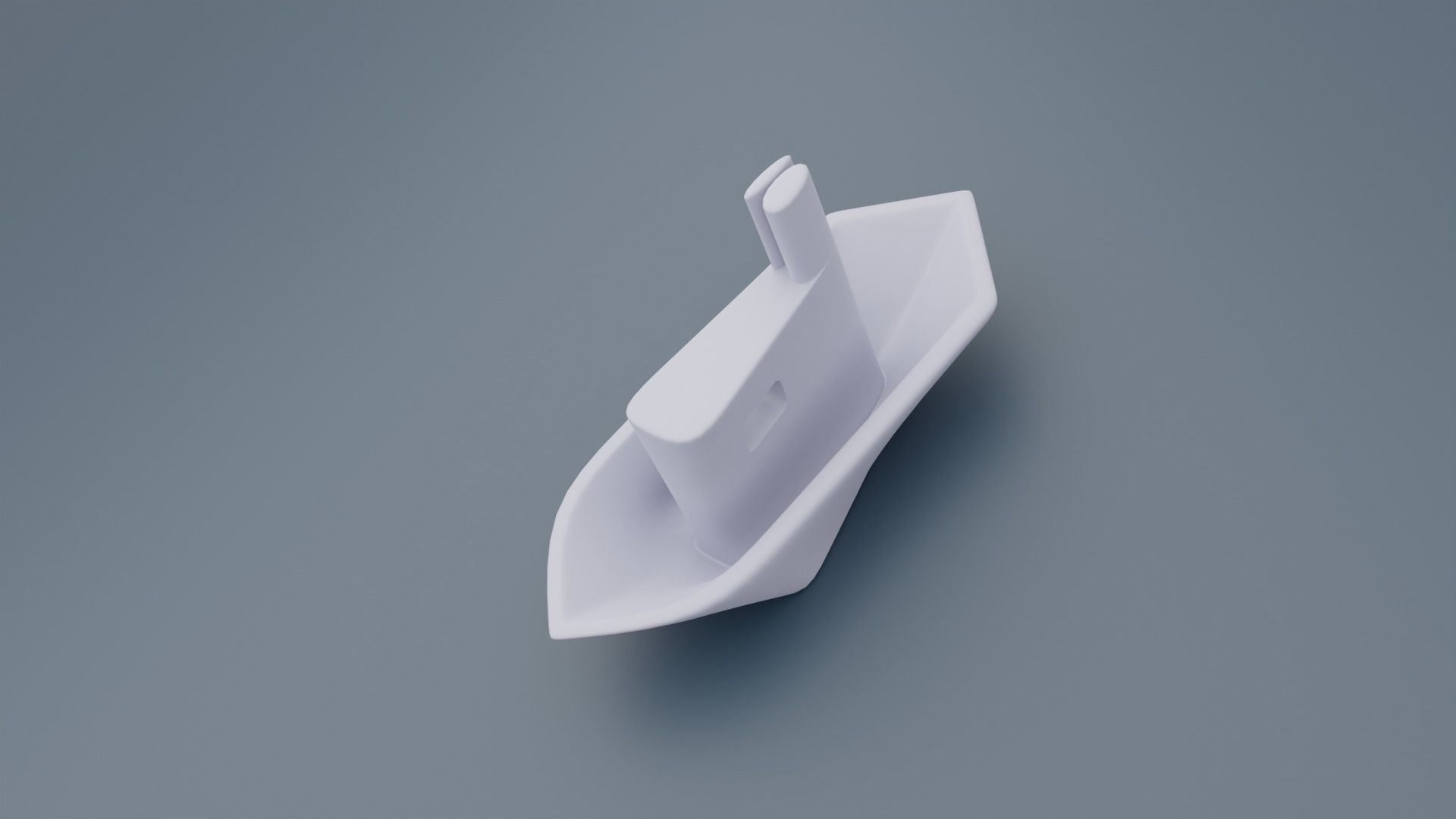 Stylized Boat 3d print free 3D model 3D printable | CGTrader