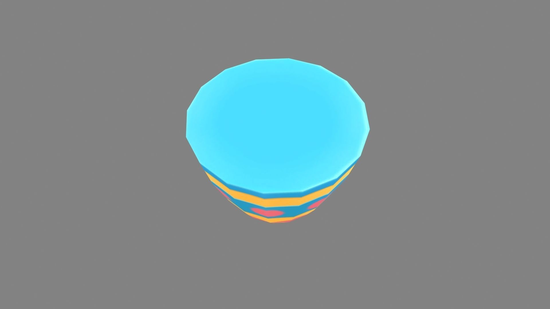 3D model Cartoon spinning top - gyroscope VR / AR / low-poly | CGTrader
