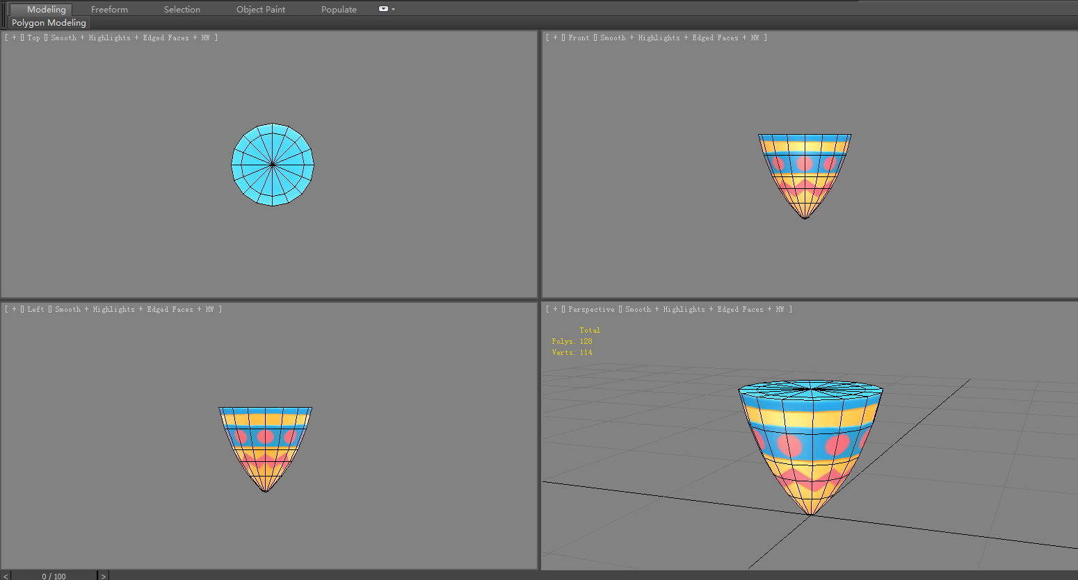 3D model Cartoon spinning top - gyroscope VR / AR / low-poly | CGTrader