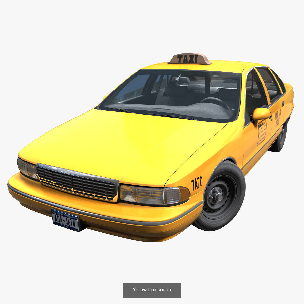 3D Model Collection Generic american sedan VR / AR / low-poly | CGTrader