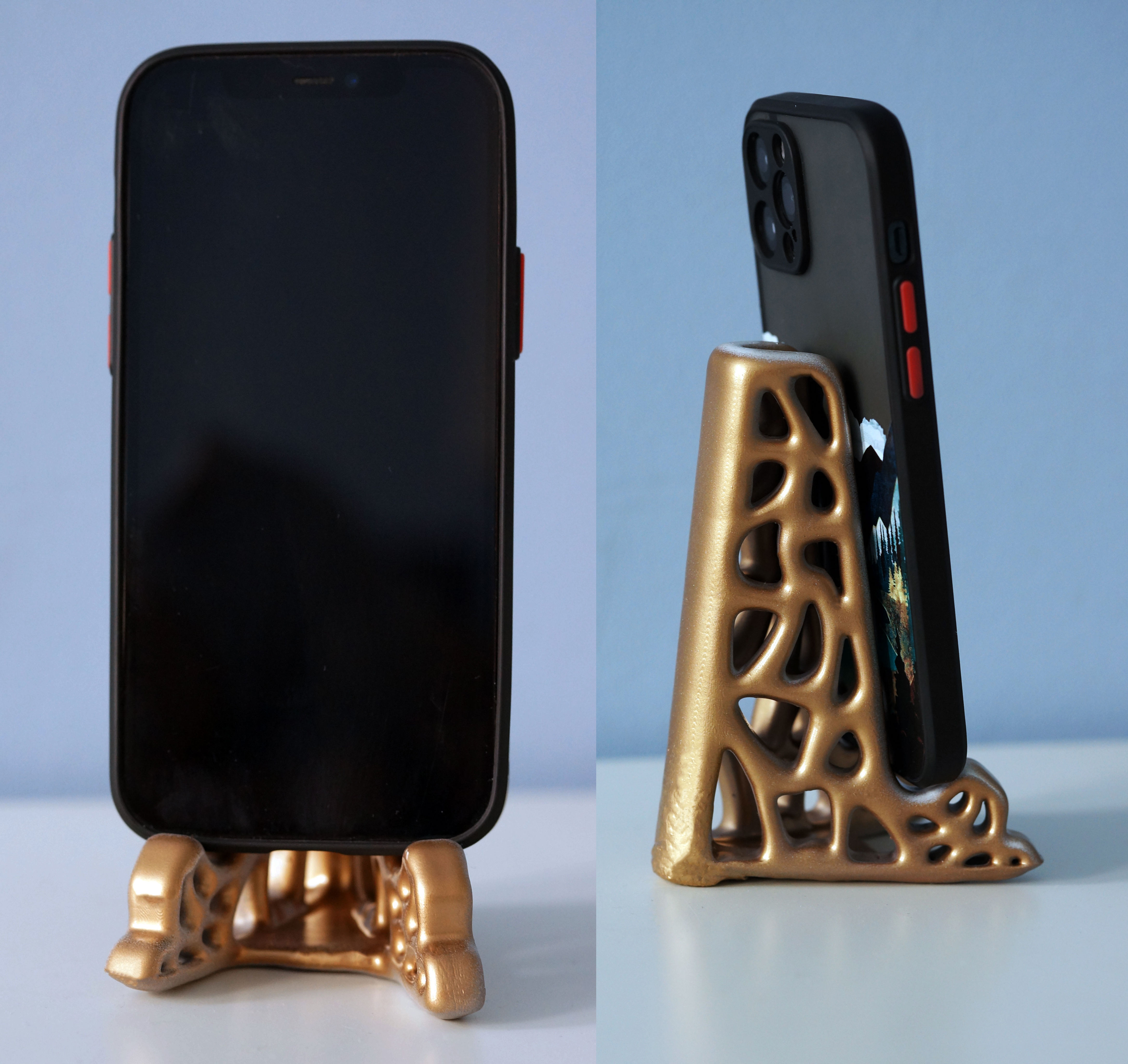 Modern style phone stand 3D model 3D printable | CGTrader