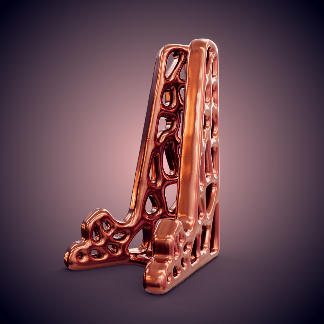 Modern style phone stand 3D model 3D printable | CGTrader