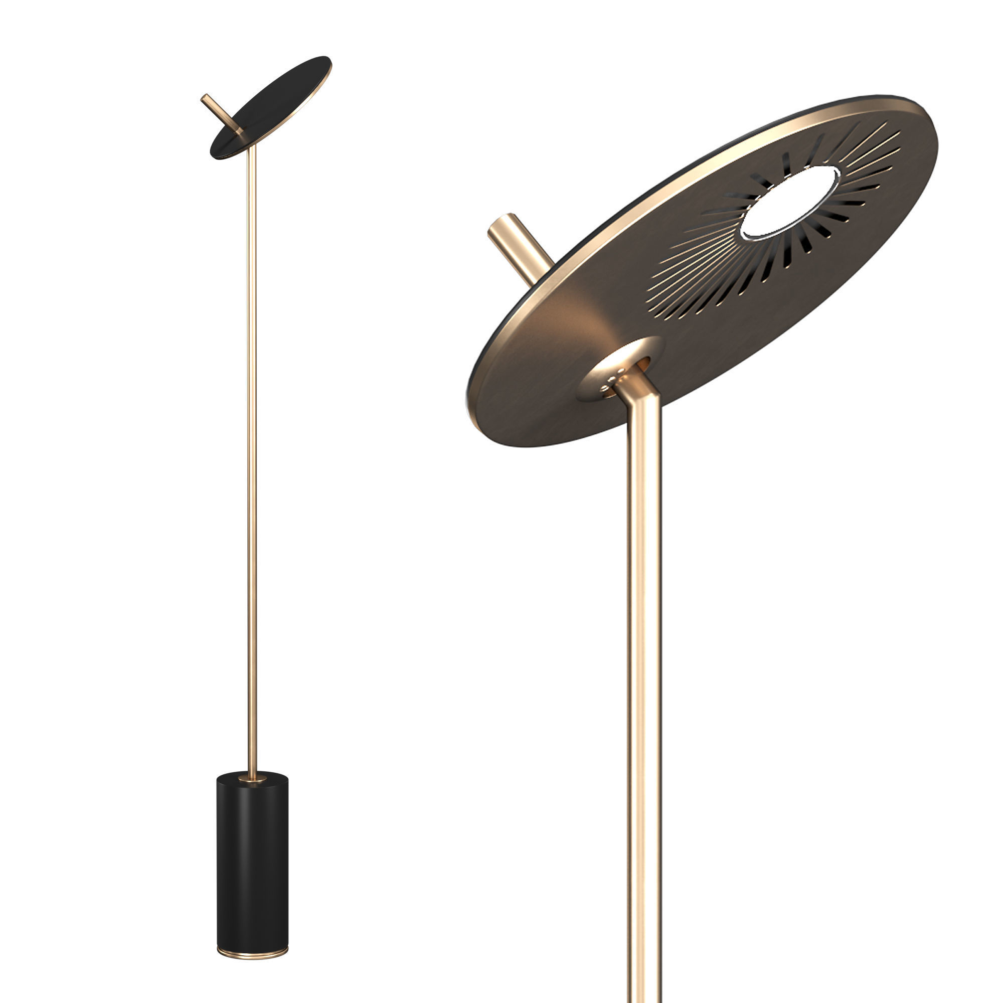 Lua ST Icone Luce Terra 3D model | CGTrader